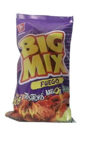 SNACK BIG MIX BARCEL FUEGO SABOR CHILE LIMÓN 200.00 G-San Carlos